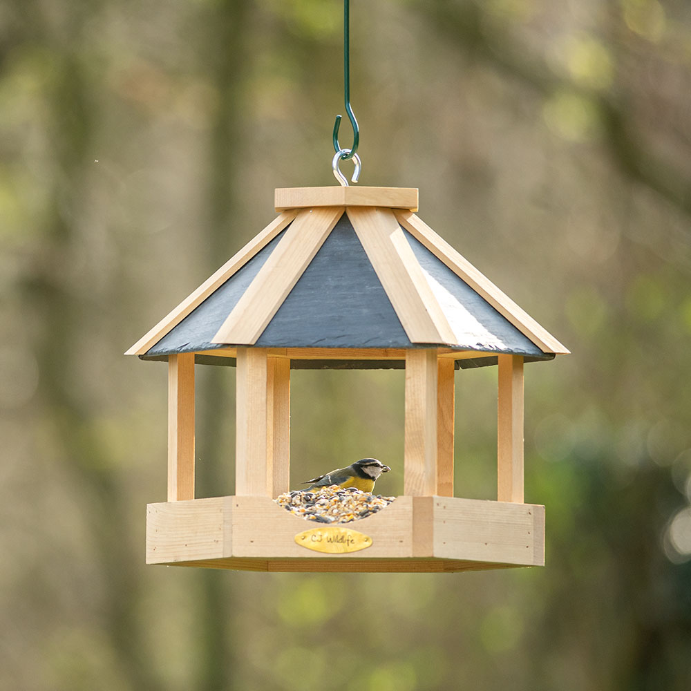 Penn 2-in-1 Bird Feeding Table - Slate | Bird Feeder